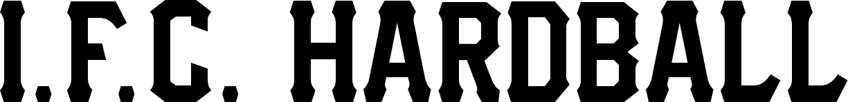 I.F.C. HARDBALL font