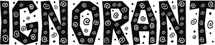 Ignorant Regular font | Fonts2u.com