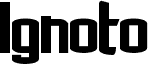 Ignoto font | Fonts2u.com
