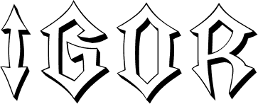 Igor Regular font | Fonts2u.com