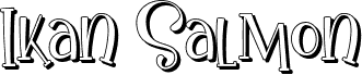 Ikan Salmon Regular font | Fonts2u.com