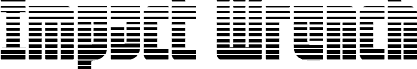 Impact Wrench Gradient 2 font | Fonts2u.com