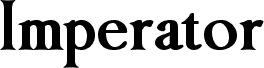 Imperator font | Fonts2u.com
