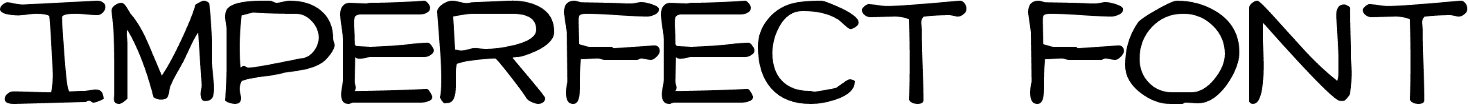 Imperfect font font | Fonts2u.com