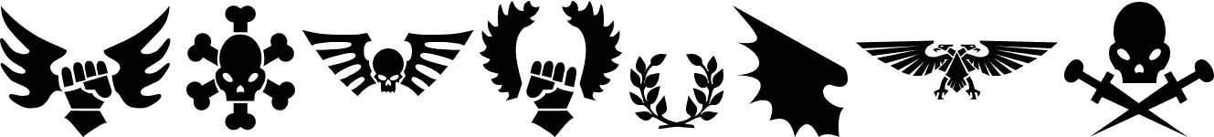 Imperial Symbols font | Fonts2u.com