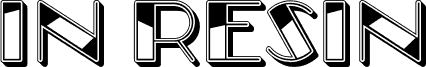 In Resin Light Filled Regular font | Fonts2u.com