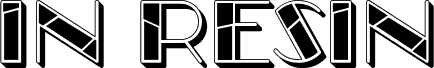 In Resin Filled Regular font | Fonts2u.com