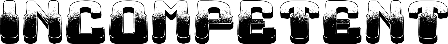 Incompetent Regular font | Fonts2u.com