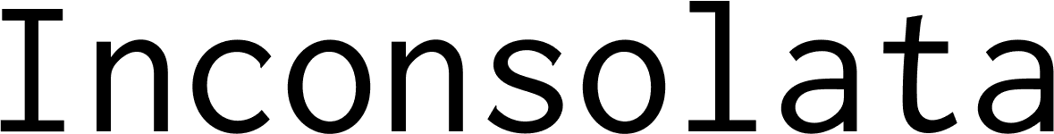Inconsolata font | Fonts2u.com