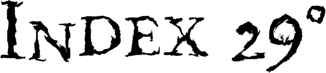 Index 29° font | Fonts2u.com