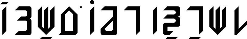 indo-european Regular font | Fonts2u.com