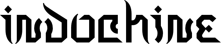 Indochine font