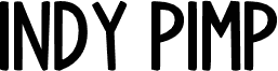 Indy Pimp font | Fonts2u.com