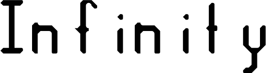 Infinity Regular font