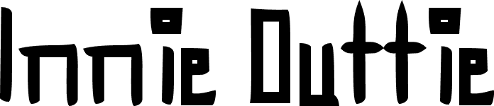 Innie Outtie font | Fonts2u.com