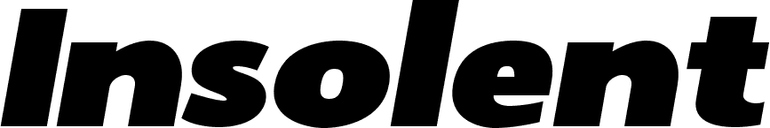 Insolent-Italic font | Fonts2u.com