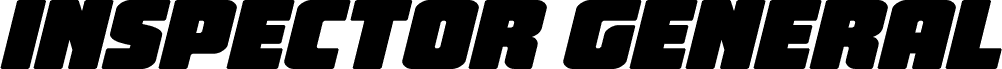 Inspector General Condensed font | Fonts2u.com