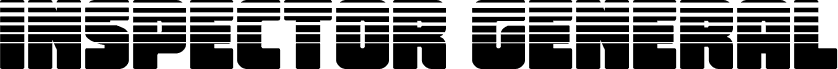 Inspector General Condensed font | Fonts2u.com