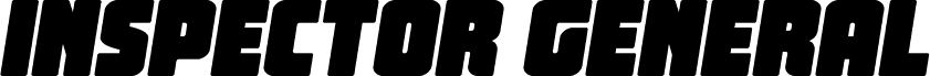 Inspector General Condensed font | Fonts2u.com