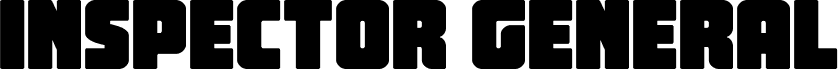 Inspector General Condensed font | Fonts2u.com