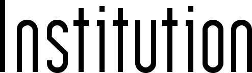 Institution font | Fonts2u.com