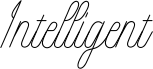 Intelligent font | Fonts2u.com