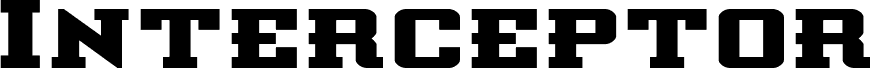 Interceptor Condensed Italic font | Fonts2u.com
