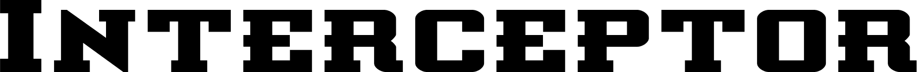 Interceptor Bold Expanded font | Fonts2u.com