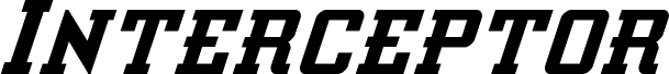 Interceptor Pro font