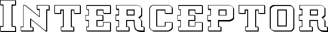 Interceptor Pro font