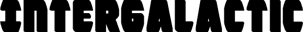 Intergalactic font