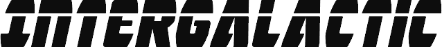 Intergalactic Block font | Fonts2u.com