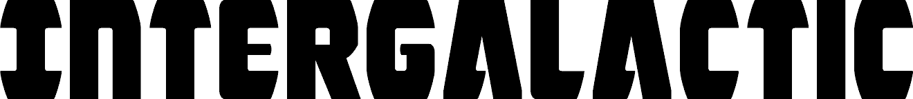 Intergalactic font | Fonts2u.com