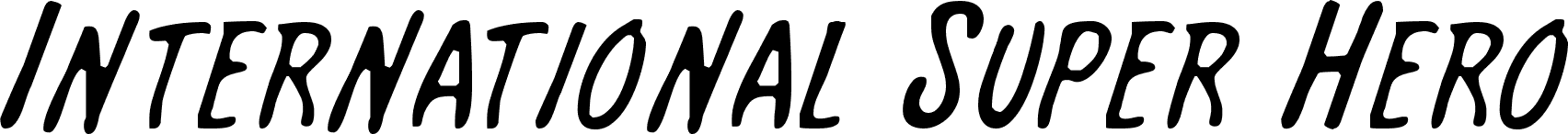 International Super Hero Light font | Fonts2u.com