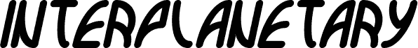 INTERPLANETARY Bold font | Fonts2u.com