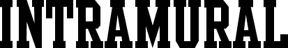 Intramural Bold JL font