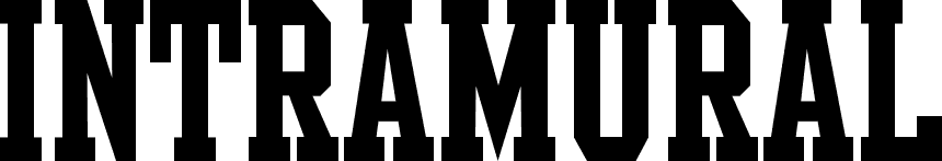 Intramural JL font | Fonts2u.com