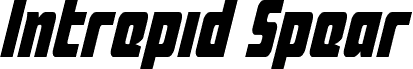 Intrepid Spear LC Straight Exp 字体 | Fonts2u.com