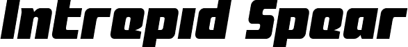 Intrepid Spear Expanded font | Fonts2u.com