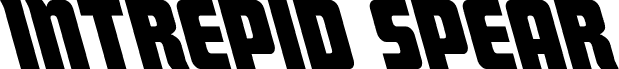 Intrepid Spear Straight 3D font | Fonts2u.com
