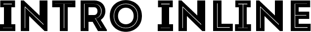 Intro font
