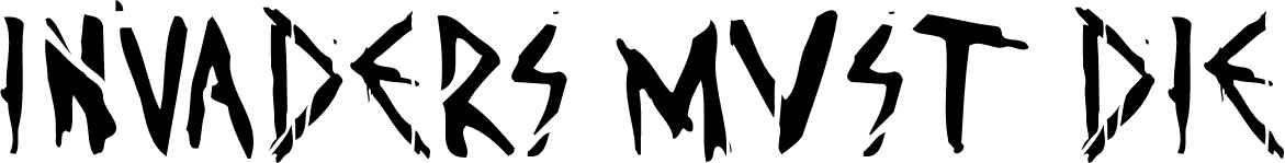 Invaders must die font | Fonts2u.com