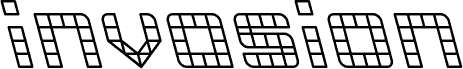 INVASION Bold font
