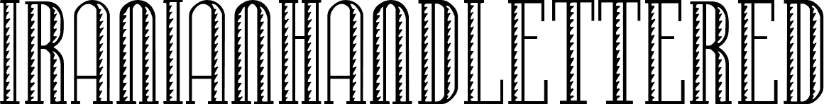 IranianHandLettered font | Fonts2u.com