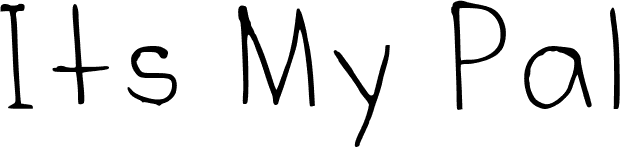 Its My Pal Regular font