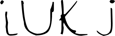 iukj font