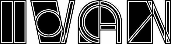 Ivan Linear Filled Regular font | Fonts2u.com