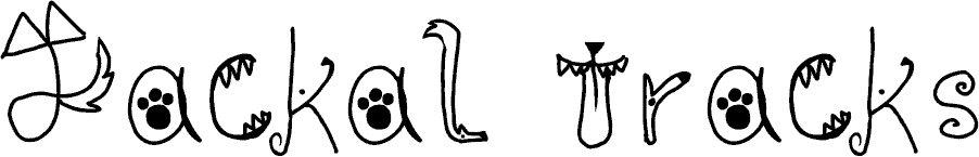 Jackal Tracks font | Fonts2u.com