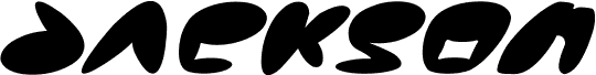 Jackson font