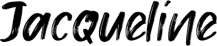 Jacqueline Regular Schriftart | Fonts2u.com
